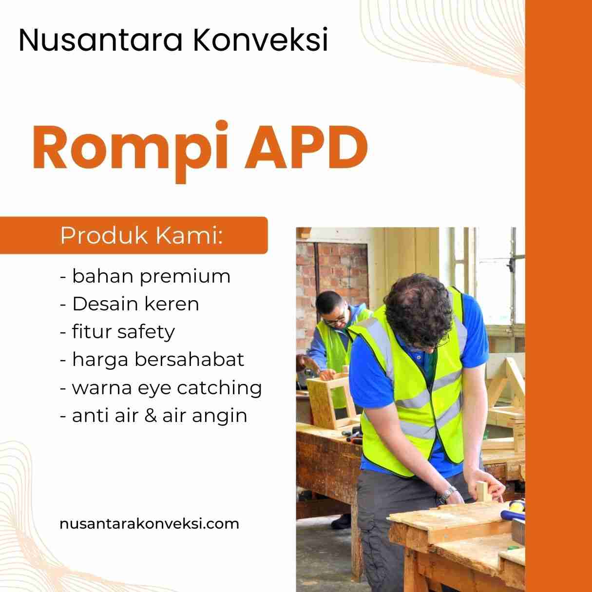 Konveksi Rompi APD di Balikpapan, Kalimantan Timur - Jasa Konveksi ...