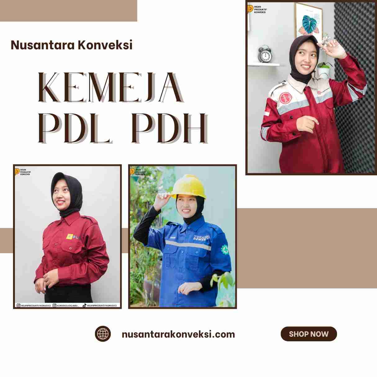 Konveksi PDL PDH Pegawai di Bondowoso Jawa Timur - Jasa Konveksi Indonesia